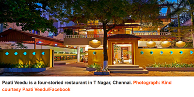 Paati Veedu - An Experiential Fine Dining Restaurant